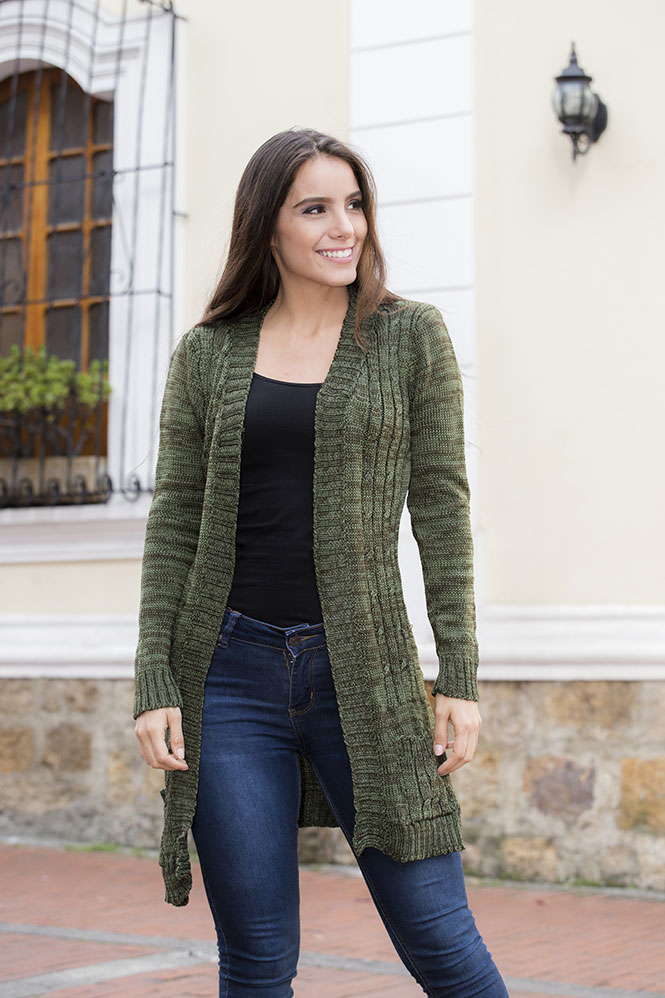 200105 – Cardigan Seda – North Tejidos