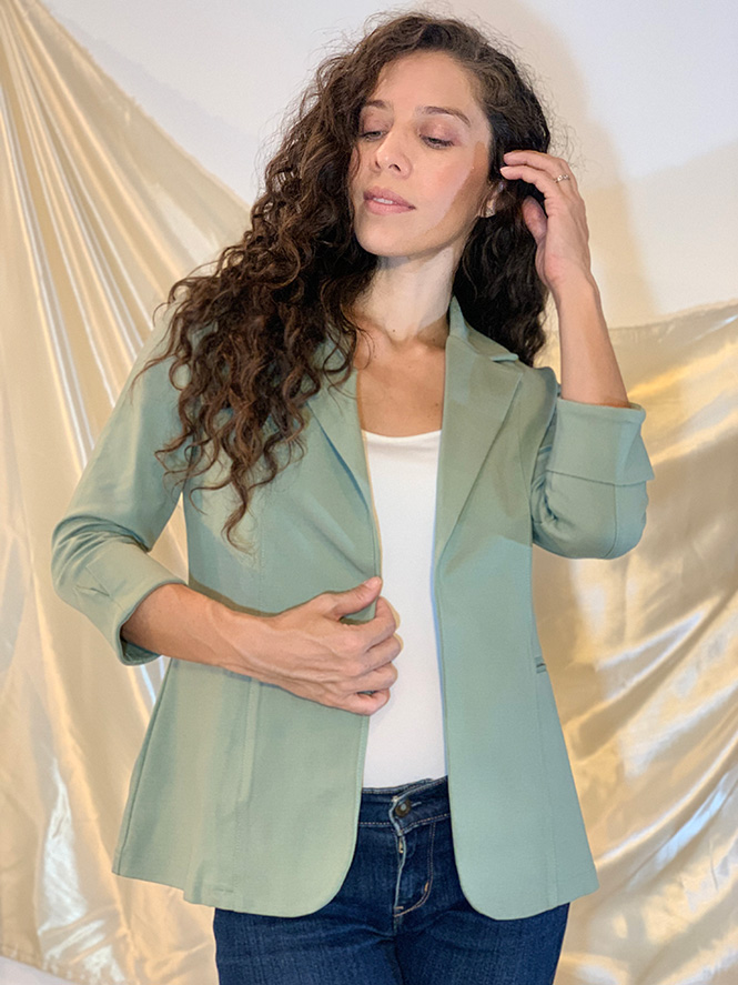 500100 – Blazer Punto Roma – North Tejidos