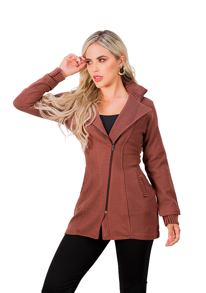 300101 – Jacket Cyan – North Tejidos